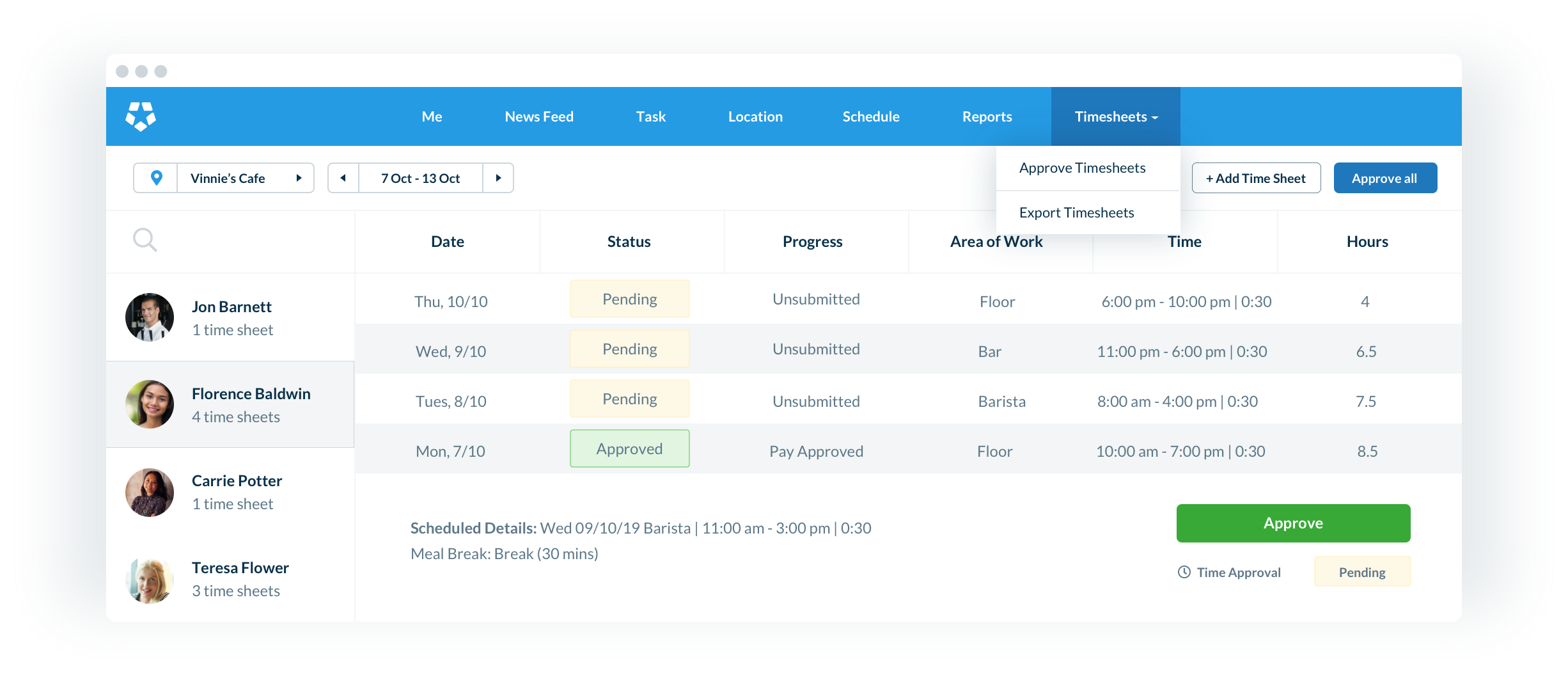 Timesheet App - Time Tracking Software - Deputy